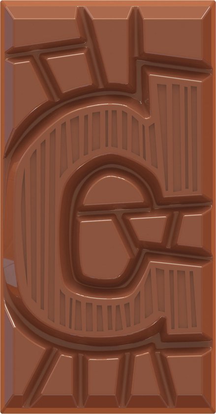 Tony's Chocolonely Chocolade Letter C - Melkchocolade Reep ...
