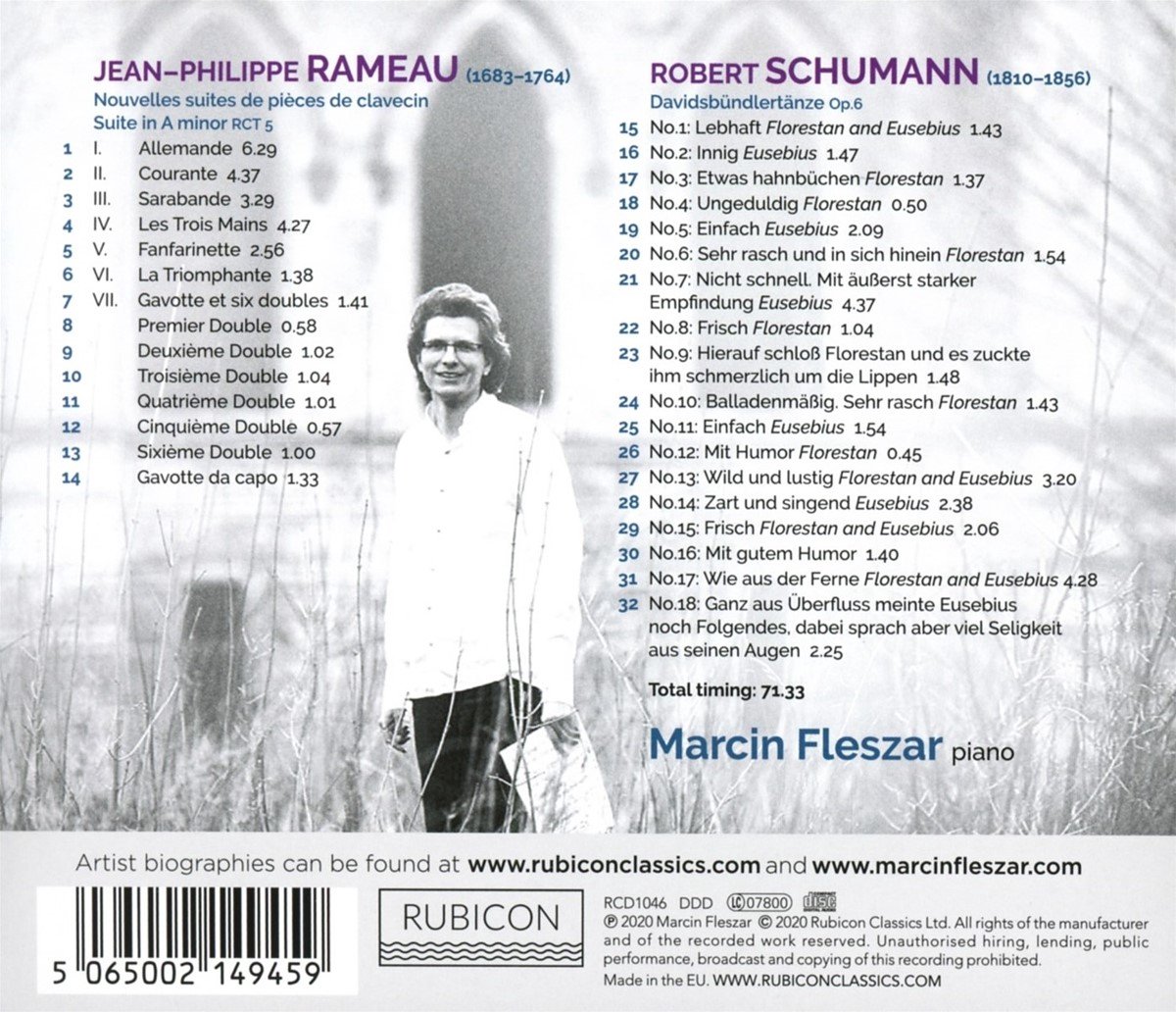 Marcin Fleszar - Marcin Fleszar Rameau. Schumann (CD), Marcin Fleszar ...