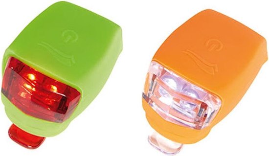 Crivit led light set - camping & outdoors - fietsverlichting - 1x rood ...