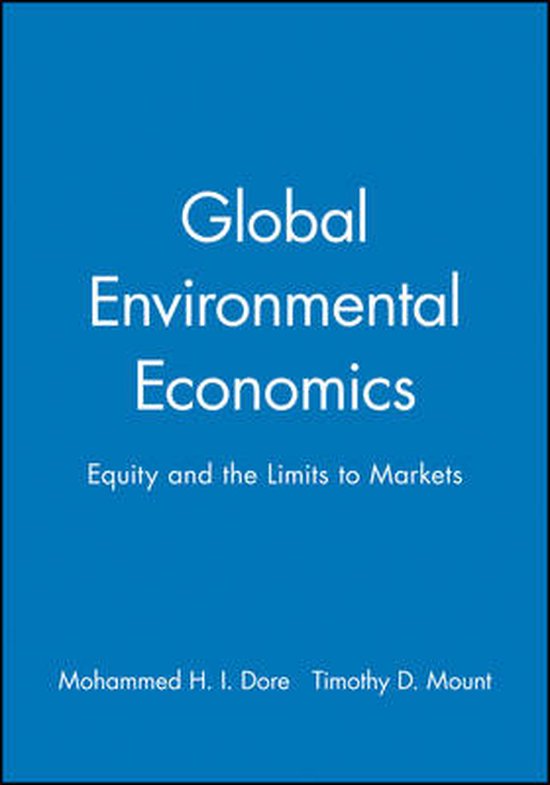 Global Environmental Economics | 9781557865113 | Dore | Boeken | bol.com