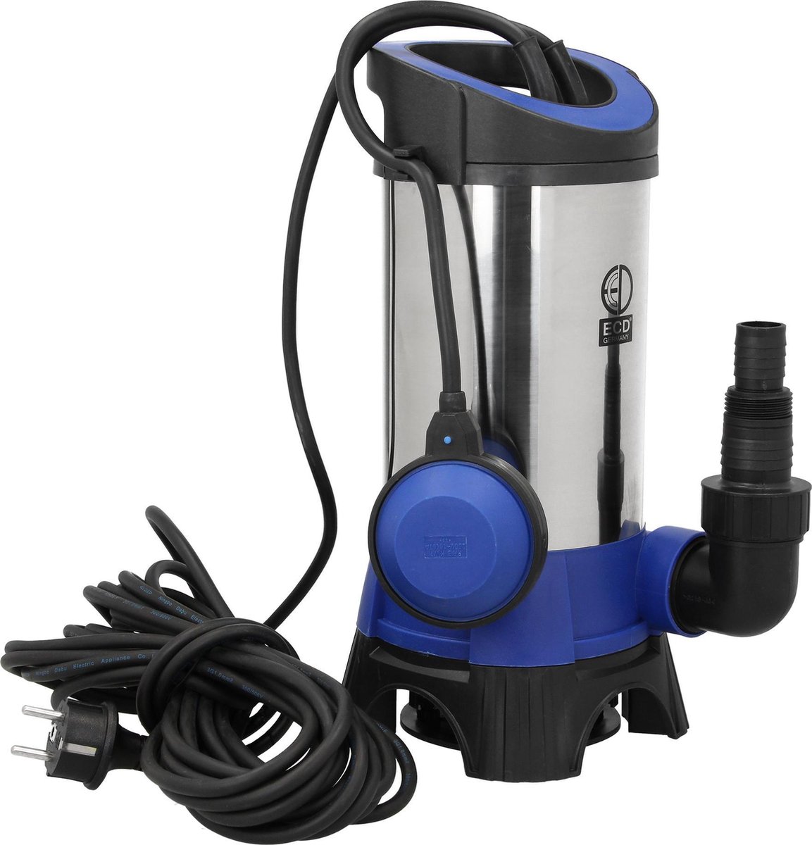 Vuilwaterpomp met vlotterschakelaar, 1100W, gemaakt van PVC | bol.com