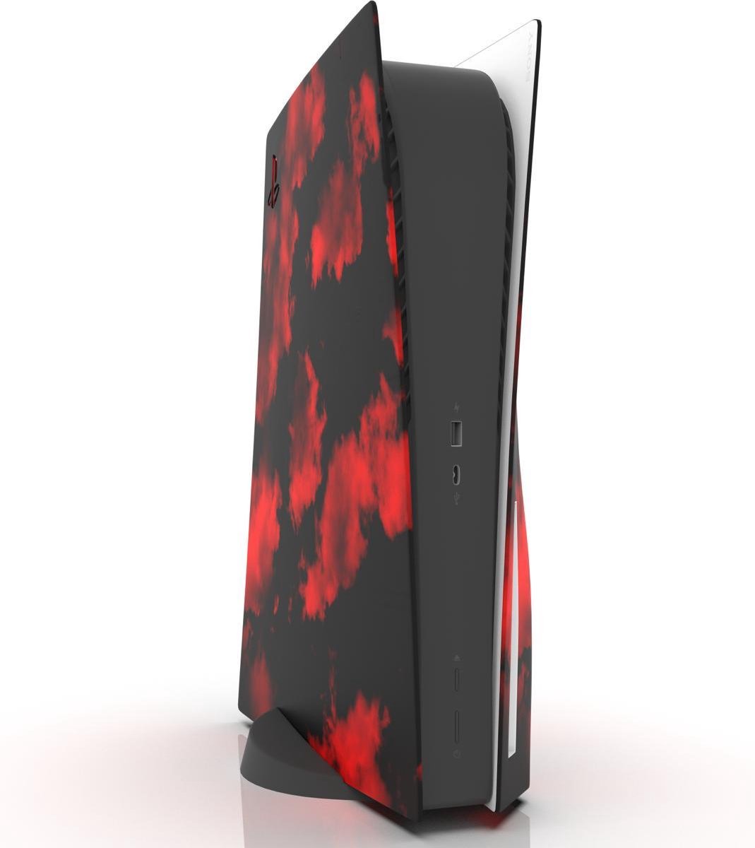 Sony PS5 Disk Edition Console Skins - Army Camouflage Rood (Let op ...