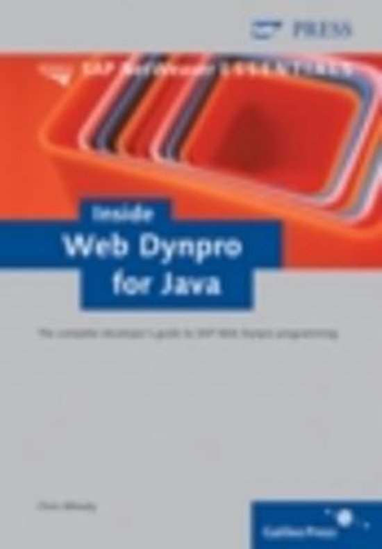 Inside Web Dynpro for Java | 9781592290383 | Chris Whealy | Boeken | bol.com