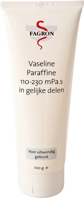 Fagron Vaseline Paraffine Zalf - Gelijke Delen - Droge & Gevoelige Huid ...