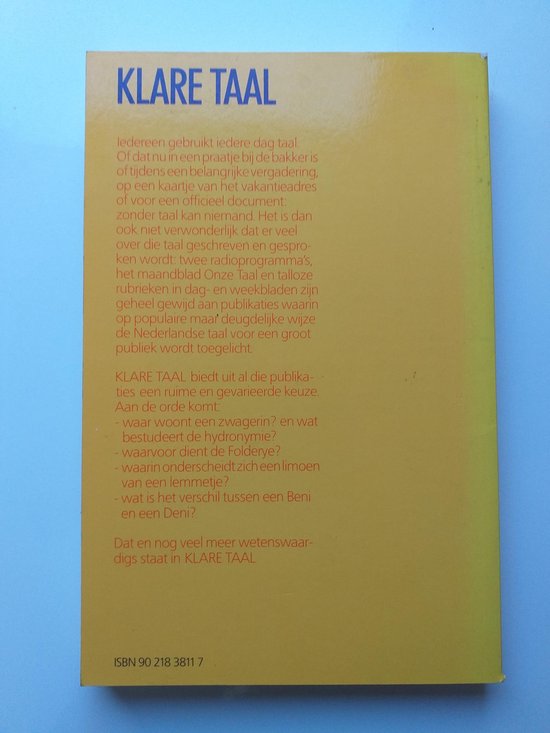 Klare taal, Robert-Henk Zuidinga | 9789021838113 | Boeken | bol