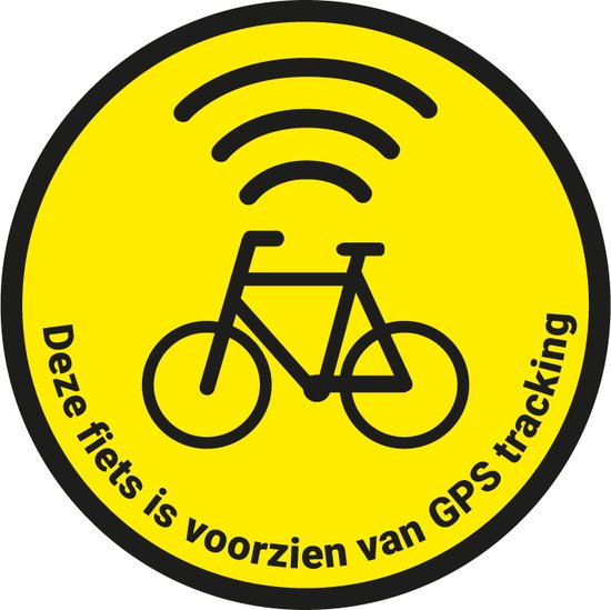 GPS tracker sticker voor fiets 200 mm | bol