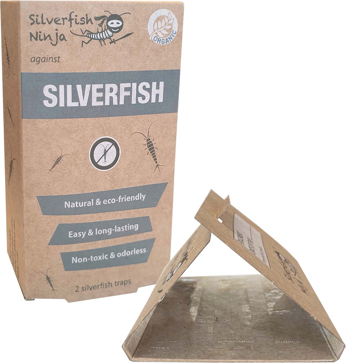 Silverfish Ninja - Zilvervis lijmval - Zilvervisjes Val - 100% ...