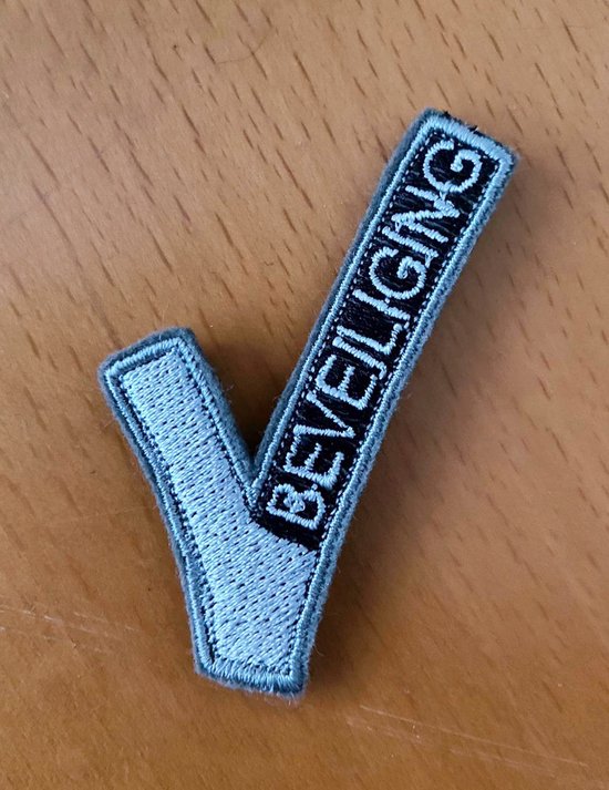 Embleem beveiliging - met klittenband achterzijde - Beveiligings ...