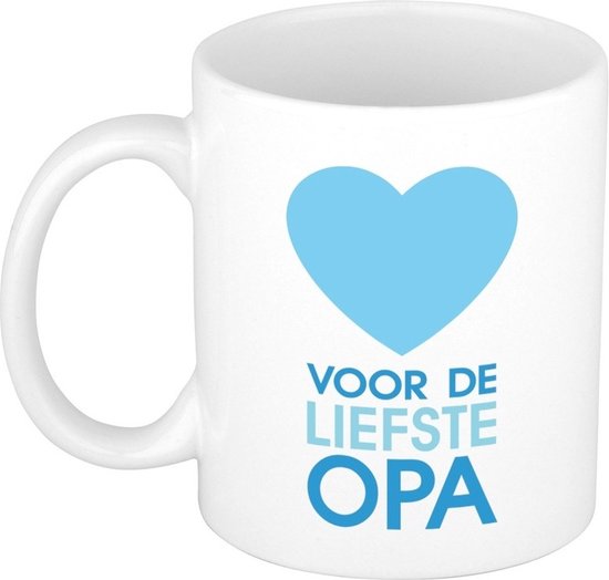 Grootvader verjaardag cadeau mok / beker - voor de liefste opa - 300 ml | bol
