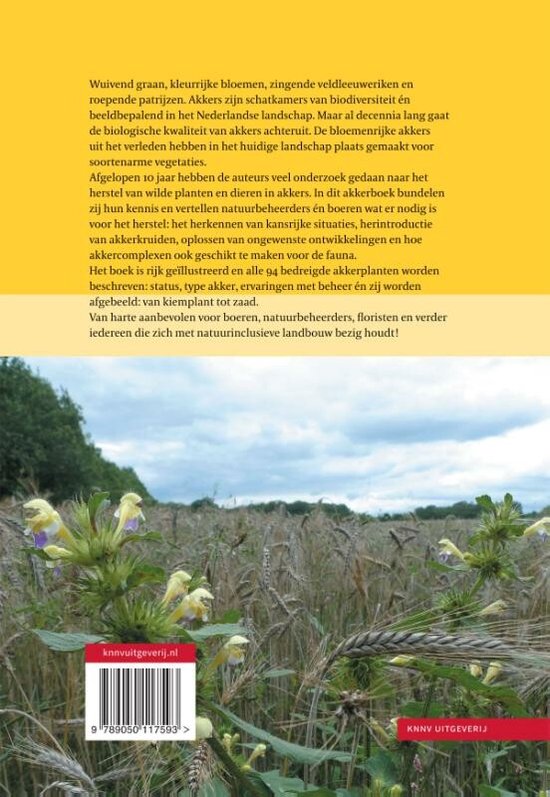 Het akkerboek | 9789050118750 | Peter Verbeek | Boeken | bol