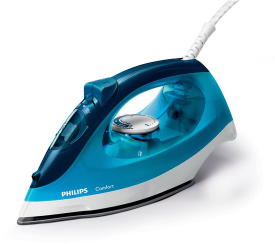 Philips Stoomstrijkijzer 2000 W met niet-klevende zoolplaat en Anti ...