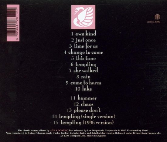 Anna Domino - This Time + Singles (CD) (Remastered), Anna Domino ...