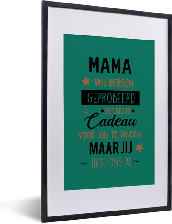 Fotolijst inclusief poster - Posterlijst 40x60 cm - Posters - Spreuken ...