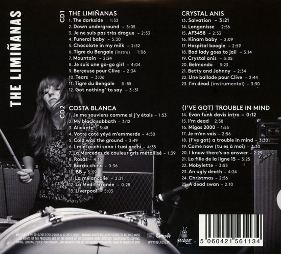 The Liminanas - Down Underground LPs 2009/2014 (CD), The Liminanas ...