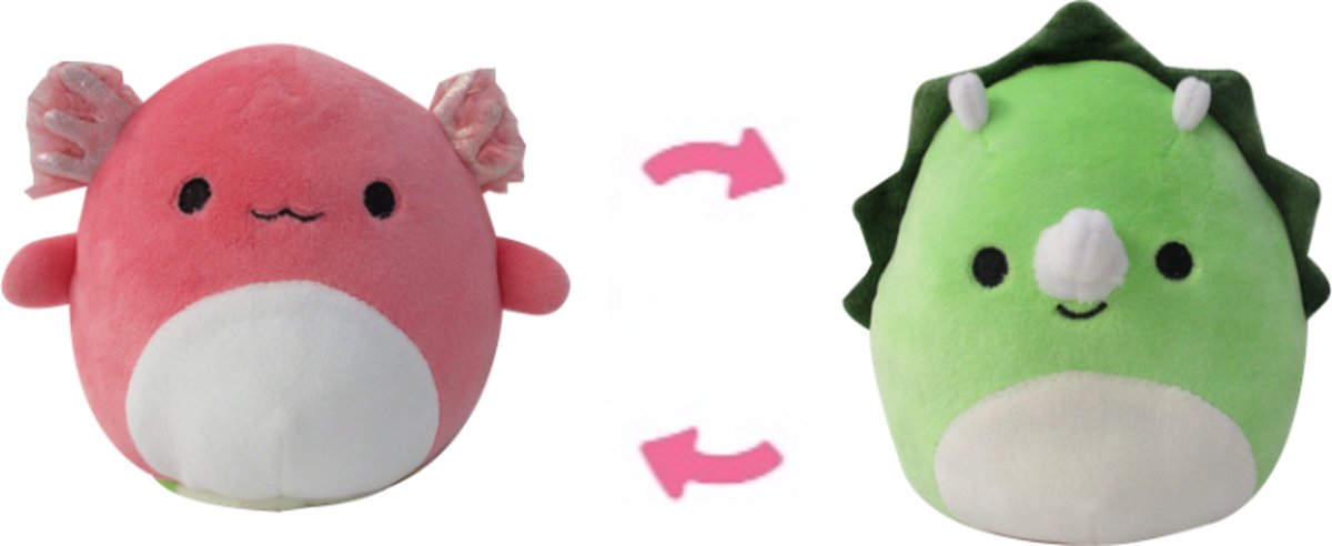 Squishmallows - Flip mallows - Archie the Axolotl - Tristan the ...