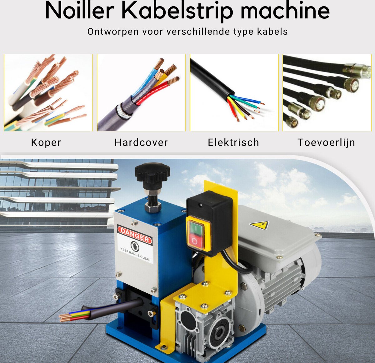 Noiller Kabelstripper Machine - Kabelstripper elektrisch - Automatische ...
