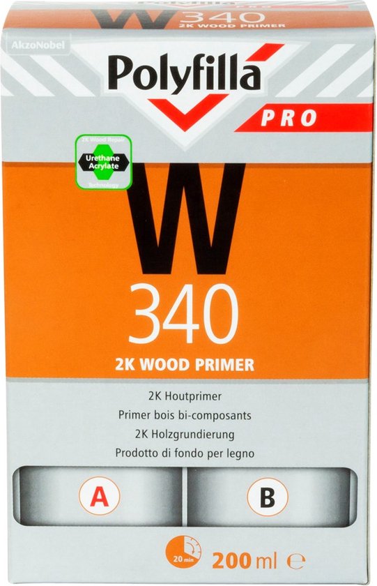 Polyfilla Pro W340 Set 200 Ml | bol.com