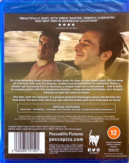 The man with the answers [Blu-ray] (Blu-ray), Vasilis Magouliotis | Dvd's | bol.com