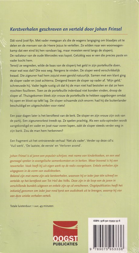 Vertel-CD Kerstverhalen 2 - Geschreven en verteld door Johan Frinsel ...
