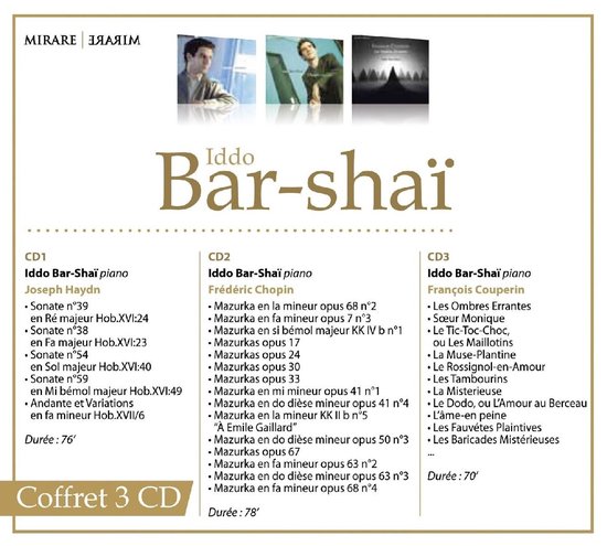 Iddo Bar-Shai - Box 3-Cd (3 CD), Iddo Bar-Shai | CD (album) | Muziek | bol
