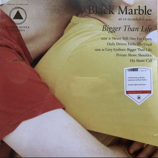 Bigger Than Life (Red), Black Marble | LP (album) | Muziek | bol.com