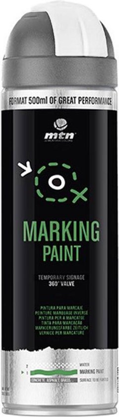 MTN Pro Markering Verf - Acrylverf - Wit | bol