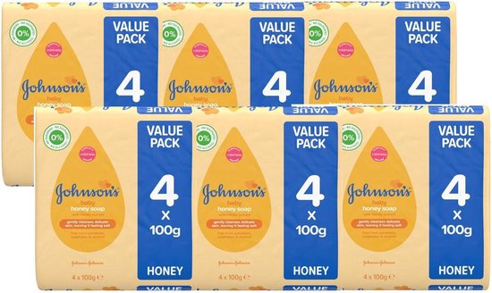Johnson's Zeeptablet Honing Baby Zeep - 24 X 100 gram - Jumbopak | bol