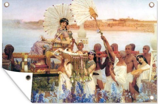 Décoration de jardin Le Monde de Moïse - Lawrence Alma Tadema - 60x40 ...