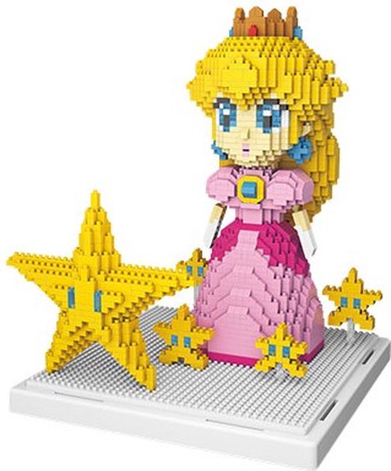 Nanobloc nanoblock Princess Peach - Super Mario - 1484 nanoblocs | bol.com