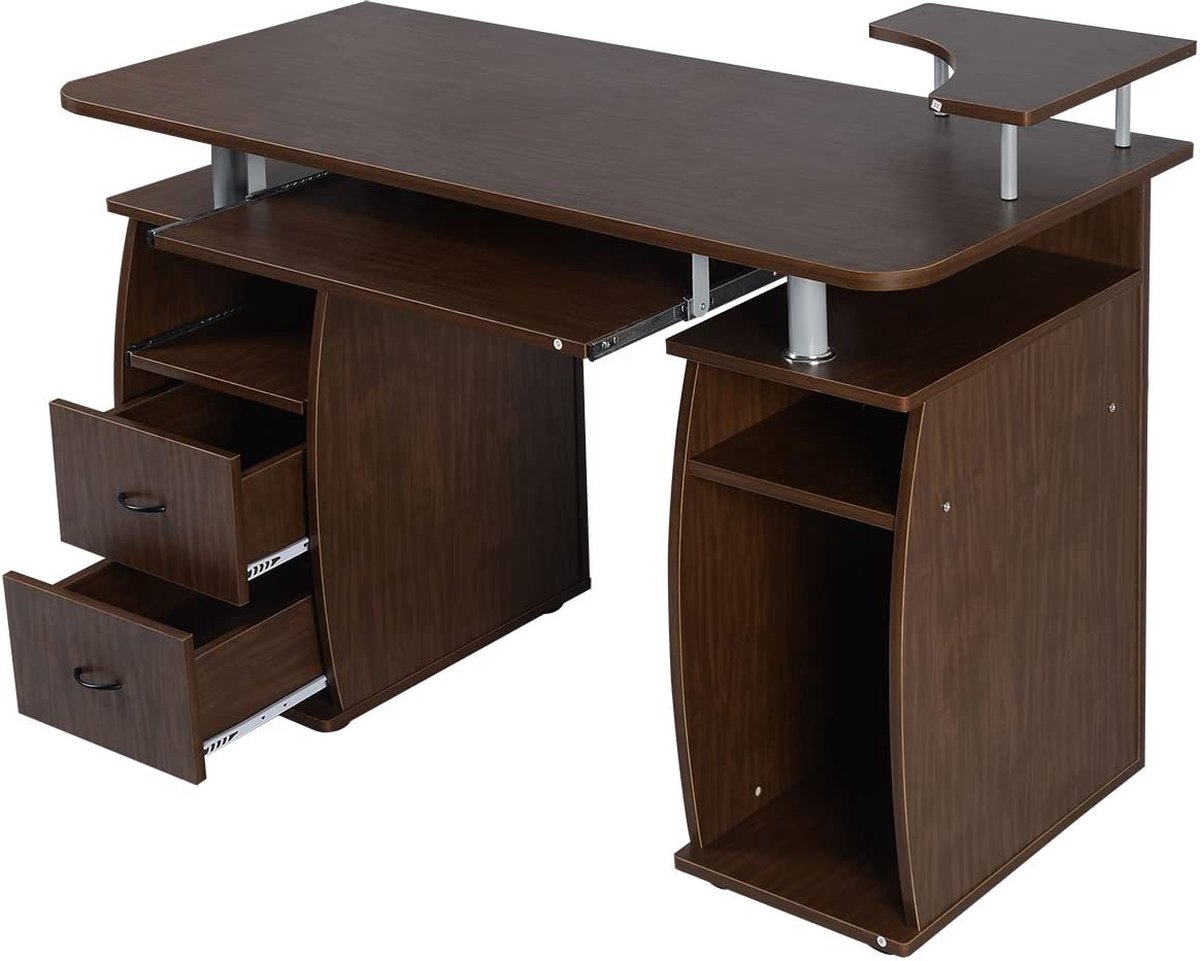 computertafel- bureau, kantoortafel, werktafel, PC-tafel met ...