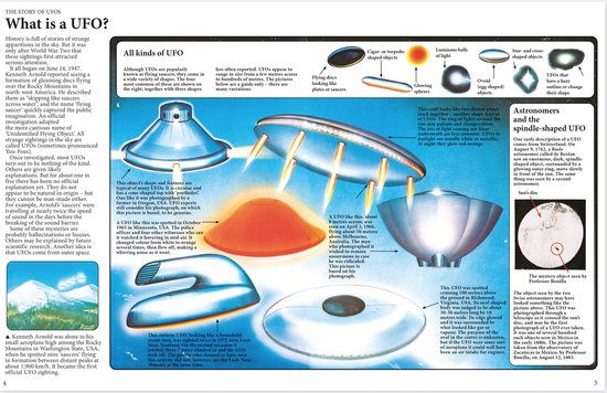 USBORNE The World of the Unknown: UFOs, Ted Wilding-White ...
