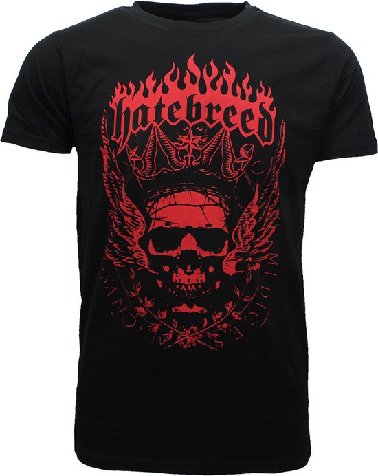 Hatebreed Crown Band T-Shirt Zwart - Officiële Merchandise | bol.com