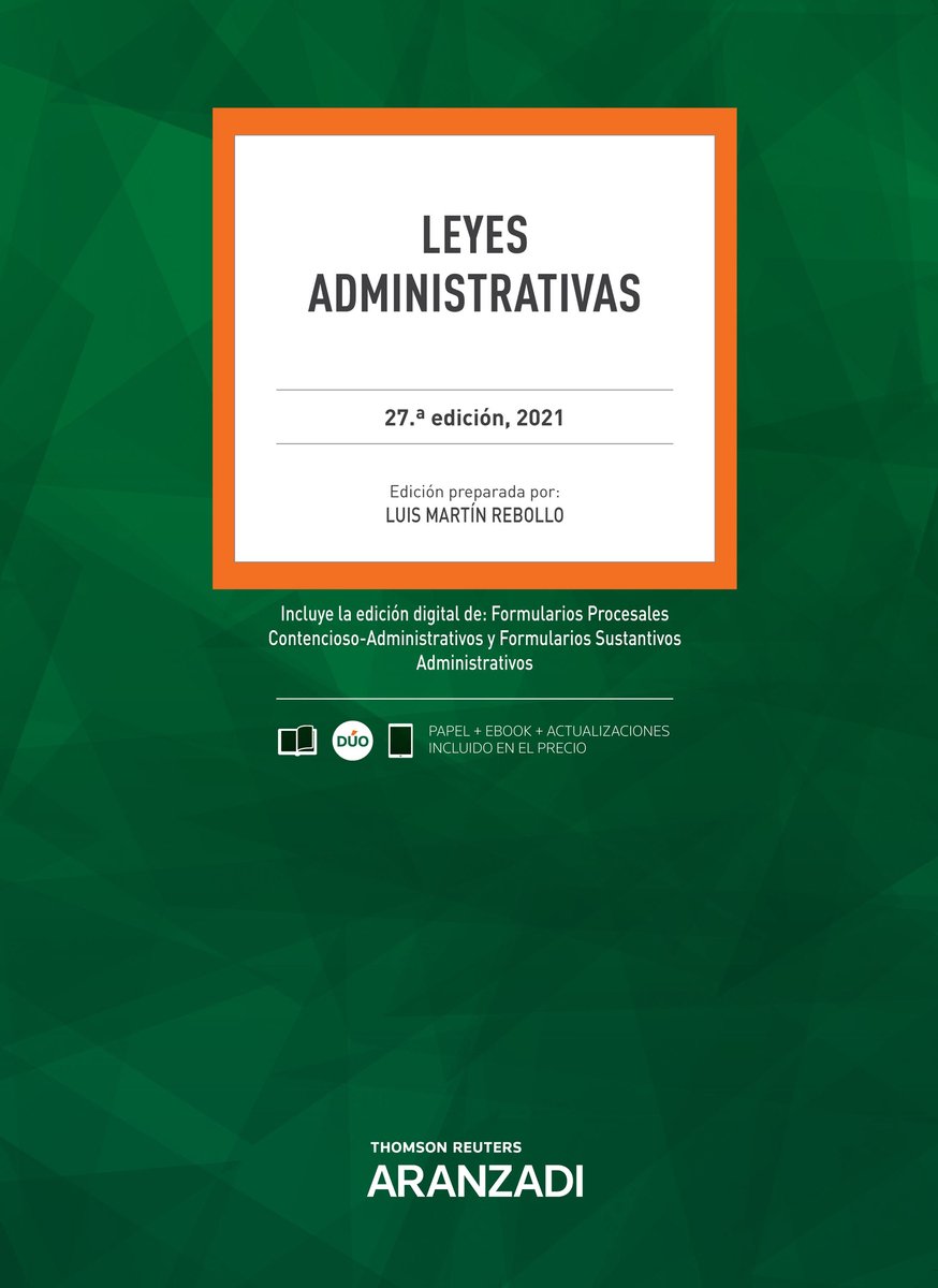Código Profesional 12 - Leyes Administrativas (ebook), Luis Martín ...