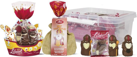 Libeert Sinterklaas chocolade mix doos 6 stuks – 425g | bol.com