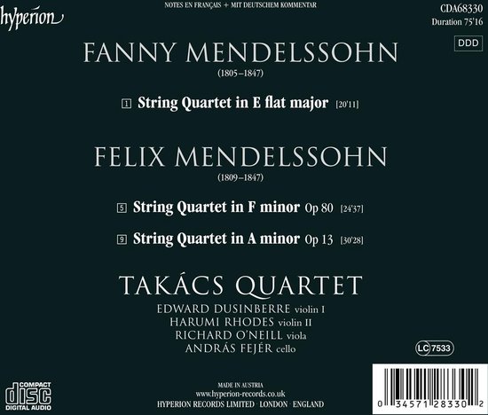 Takács Quartet - String Quartets (CD), Takács Quartet | Muziek | bol