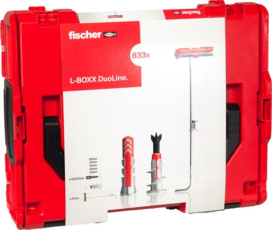 Fischer DuoPower L-BOxx 102 (833-delig) (560491) | bol