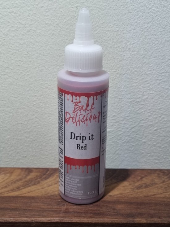 Drip it rood - kant en klare drip voor je driptaart | bol