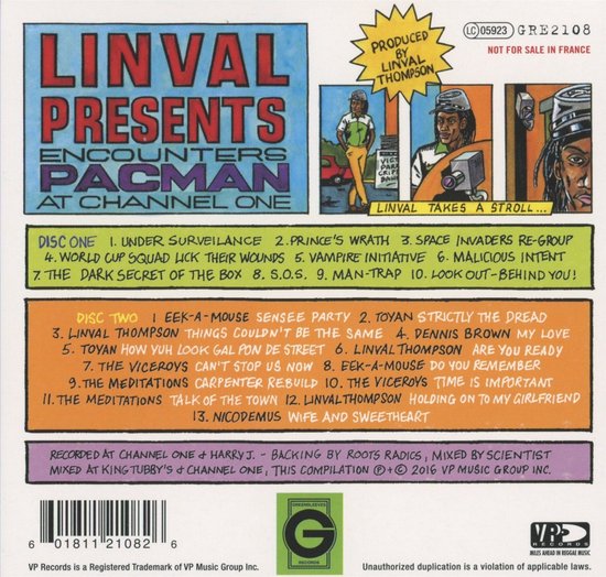 Linval Thompson - Encounters Pac-Man (2 CD) (Remastered), Linval ...