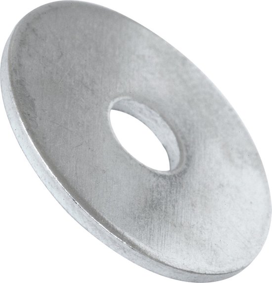 Home-Fix. Carrosserieringen verzinkt M10 (10,5 x 30,0 x 2,5) inhoud 12 ...