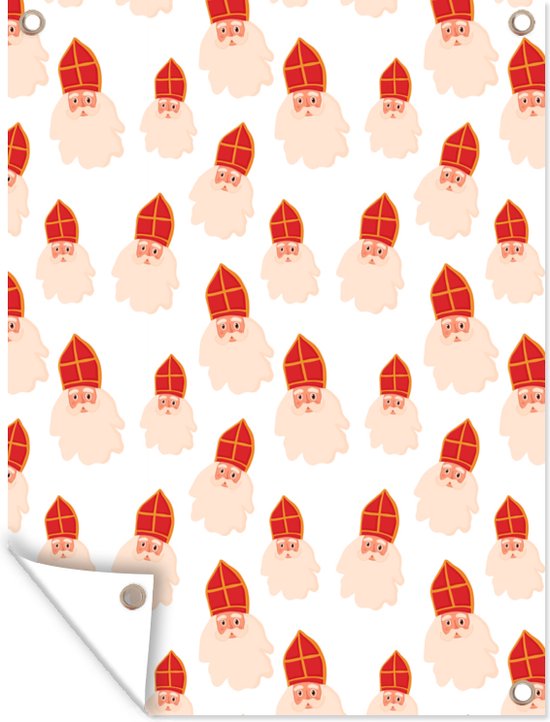 Tuinposter - Tuindoek - Tuinposters buiten - Sinterklaas - Sint ...