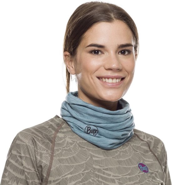 BUFF® Lightweight Merino Wool Solid Pool - Nekwarmer | bol.com