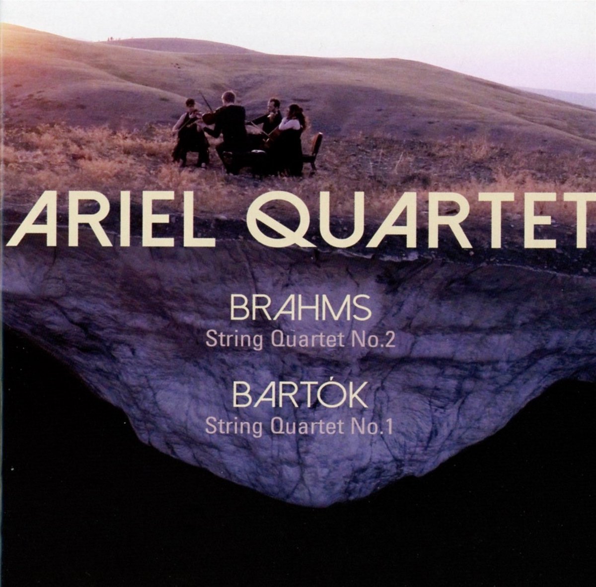 Ariel Quartet - Bartok String Quartet No. 1 Brahms (CD), Ariel Quartet ...