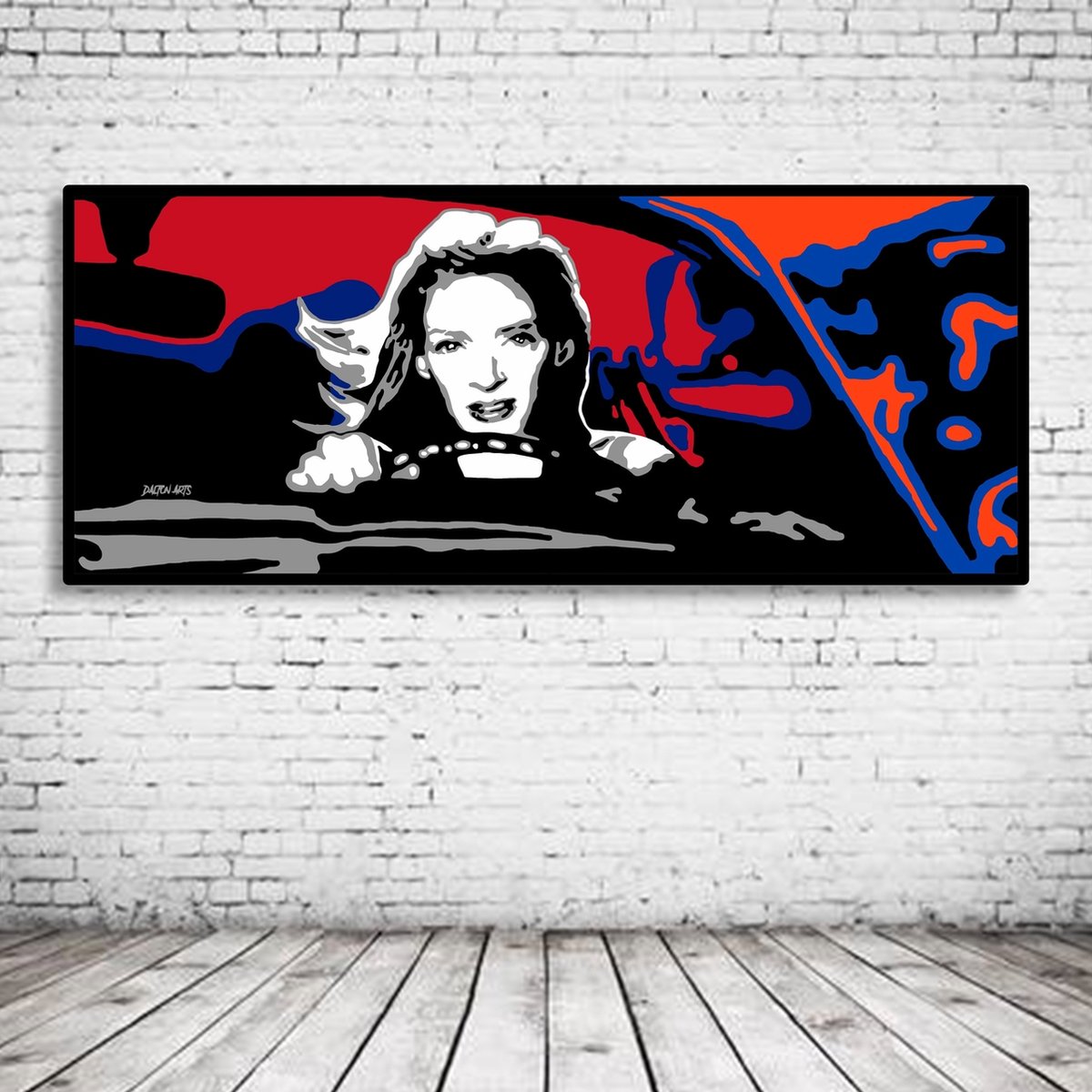 Kill Bill Pop Art Poster - 100 x 50 cm Fotopapier Mat 180 gr - Popart ...