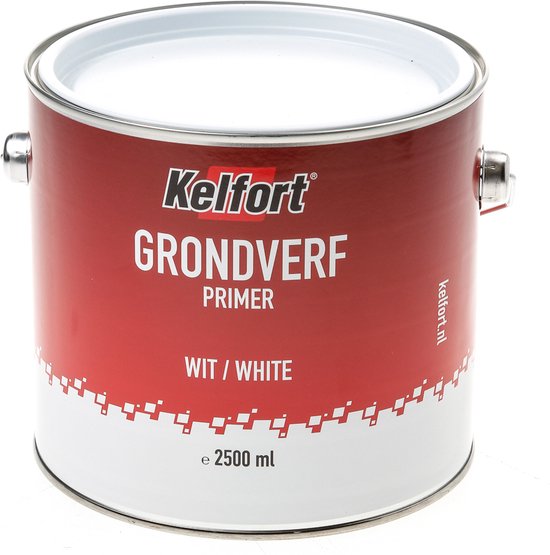 Grondverf wit 2500ml. | bol.com