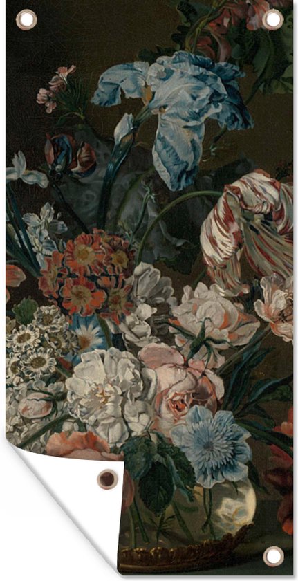 Affiche de jardin Nature morte aux fleurs - Peinture de Cornelia van ...