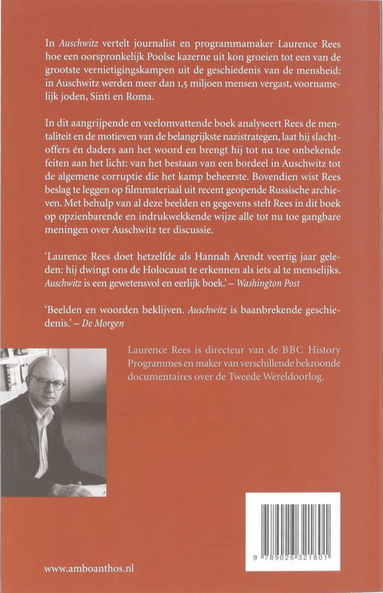 Auschwitz, Laurence Rees | 9789026321801 | Boeken | bol