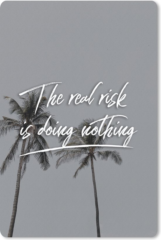 Quotes - The real risk is doing nothing - Spreuken | bol.com