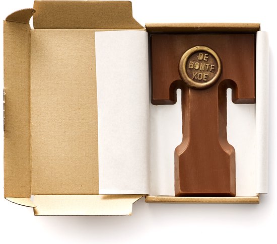 De Bonte Koe Chocolade | handgemaakte Chocoladeletter 'T' | Melk | 1 x ...