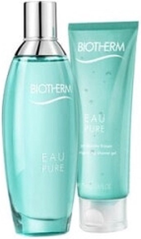 Biotherm Eau Pure Giftset - 100 ml eau de toilette spray/bodymist + 75 ...