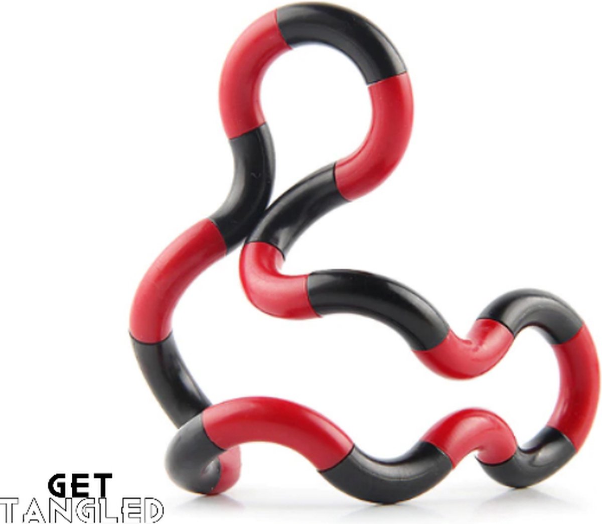 GET TANGLE D – Rood - Zwart | bol.com